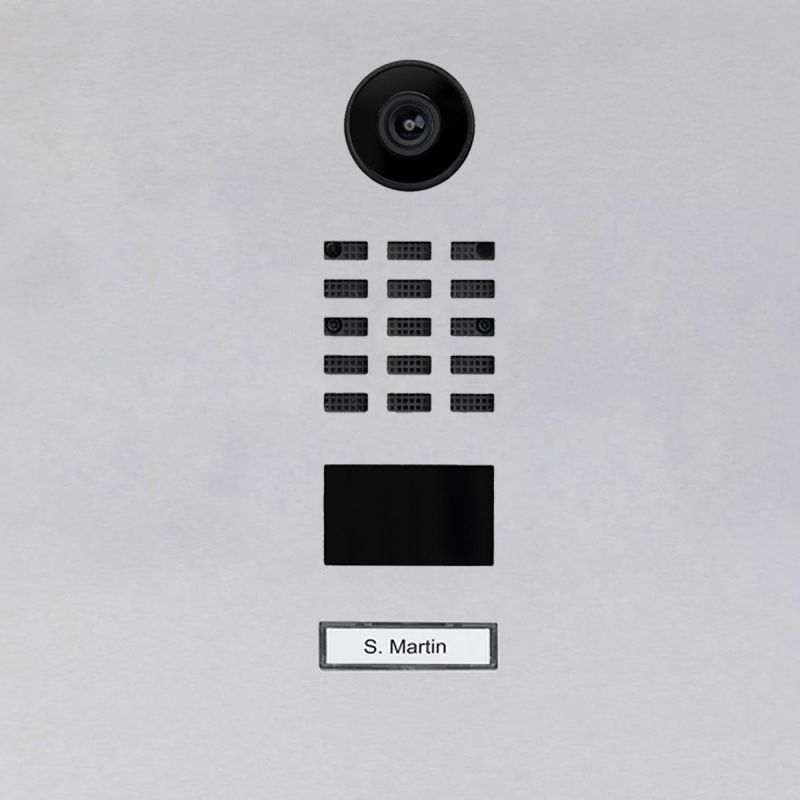 Cassetta postale da piedistallo di design GRIMM ST-R - acciaio inox ...