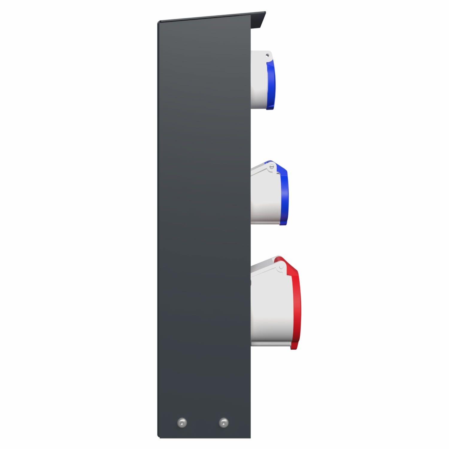ORDO modular socket column for free-standing installation - 411 mm ...