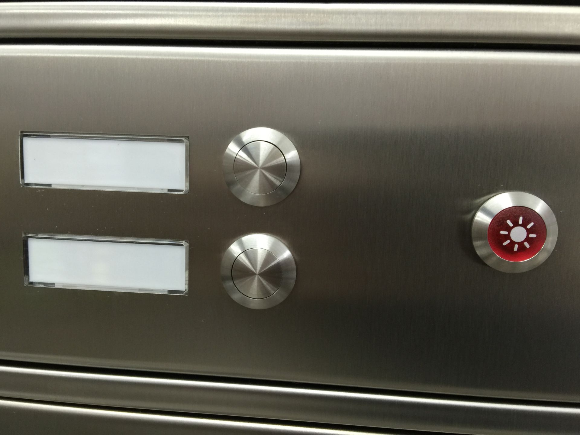 Edelstahl Lichttaster BASIC Typ 1